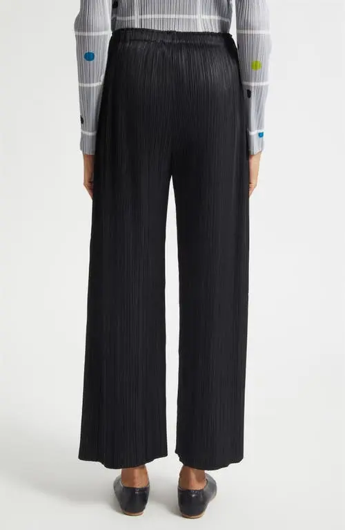 Issey Miyake Monthly Color February Pleated Straight-leg Pants