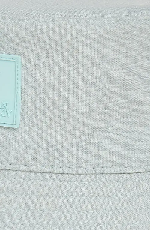 Ruslan Baginskiy Logo Patch Linen & Cotton Bucket Hat - Mint