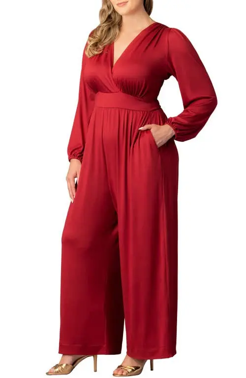 KIYONNA Brigitte Long Sleeve Jumpsuit