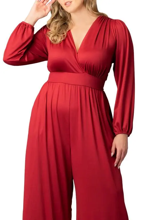 KIYONNA Brigitte Long Sleeve Jumpsuit
