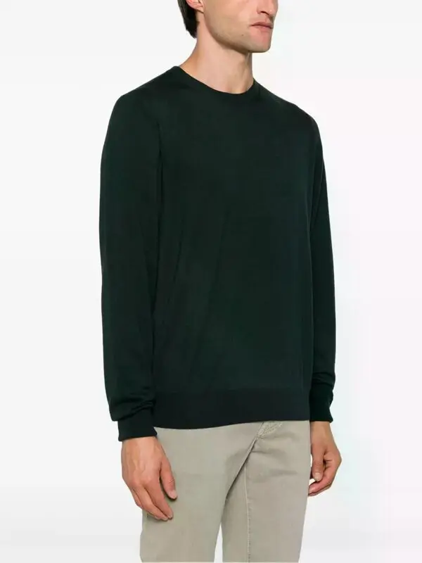 Canali Crew-neck Cashmere Sweater