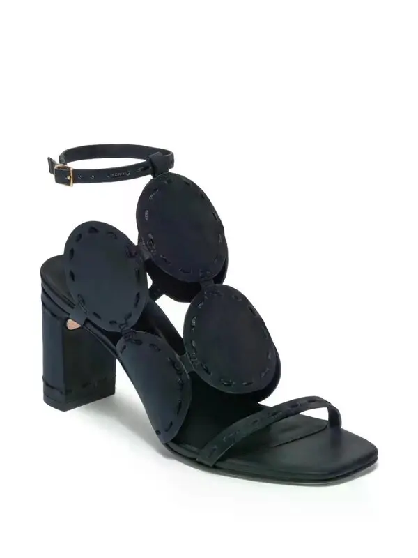 Bernardo Appliqué Ankle-strap Sandals