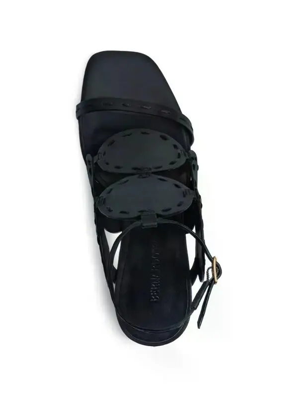 Bernardo Appliqué Ankle-strap Sandals