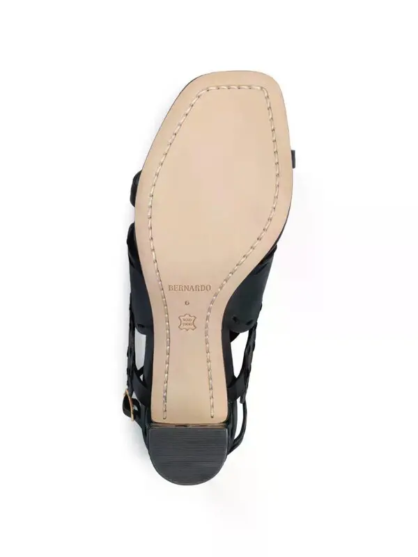 Bernardo Appliqué Ankle-strap Sandals