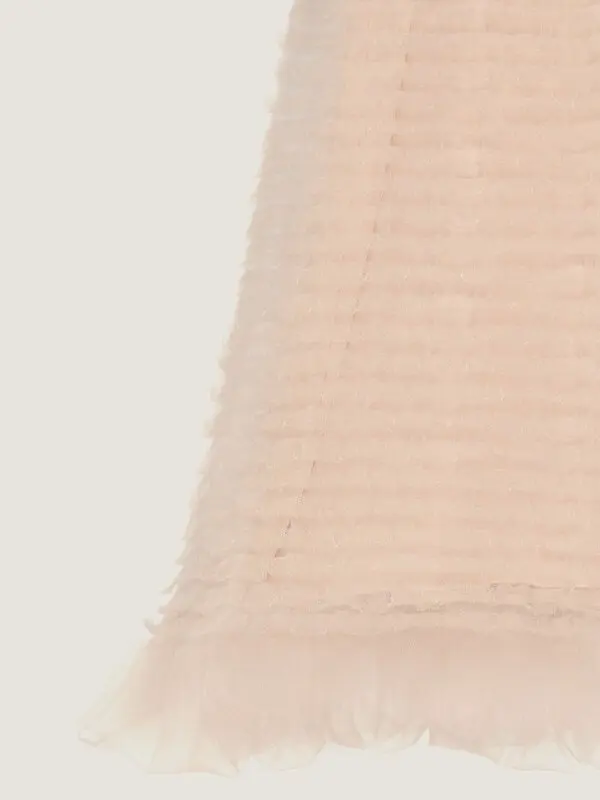 Givenchy Mini Dress With Nylon Frills