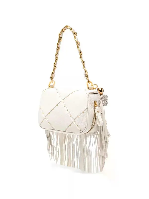 LA CARRIE Isabel Fringed Shoulder Bag - Neutrals