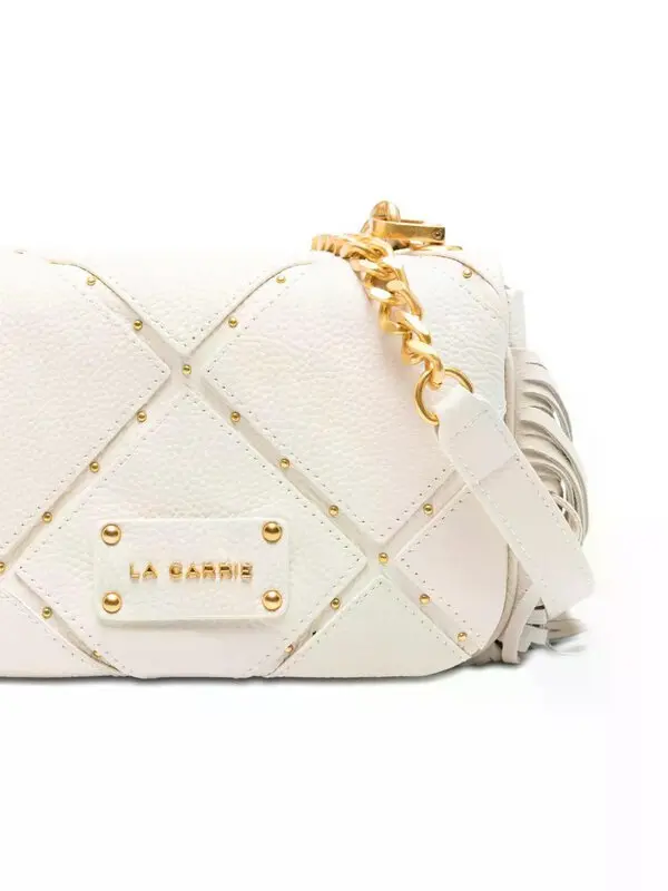 LA CARRIE Isabel Fringed Shoulder Bag - Neutrals