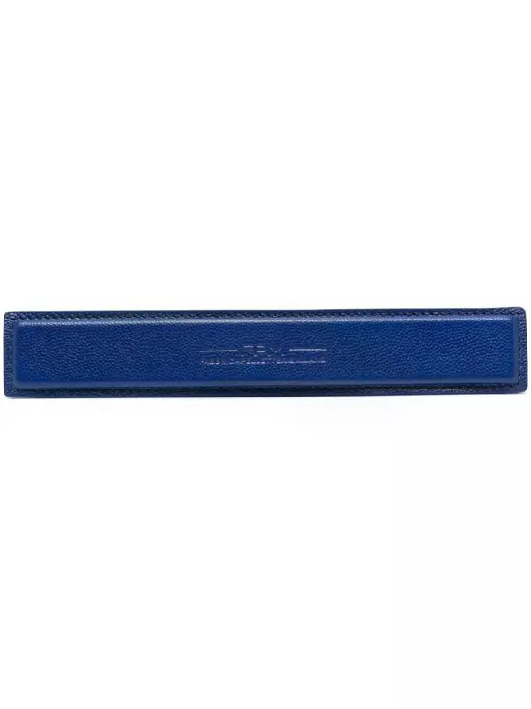 FPM MILANO Logo-debossed Leather Handle - Blue
