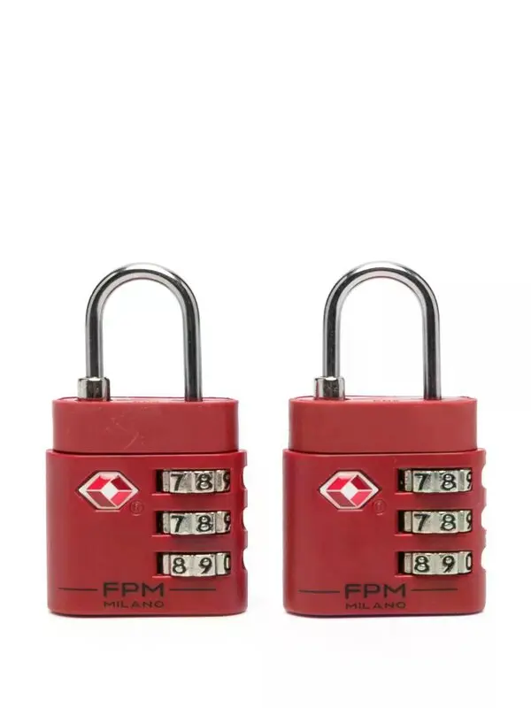 FPM MILANO Combination Padlocks Two Pack