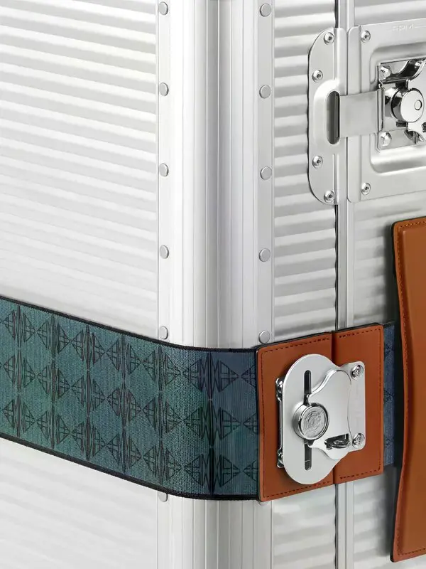FPM MILANO Butterfly Lock Elastic Belt - Silver