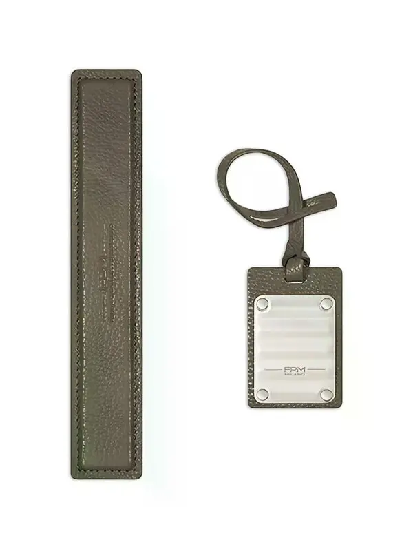 FPM MILANO Logo Detail Handle Accessory - Grey