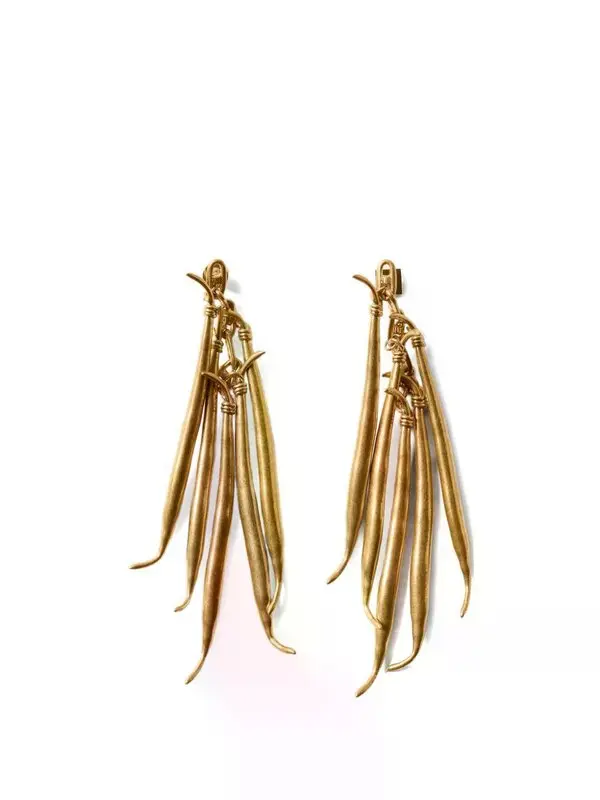 Jacquemus Haricots Earrings - Gold