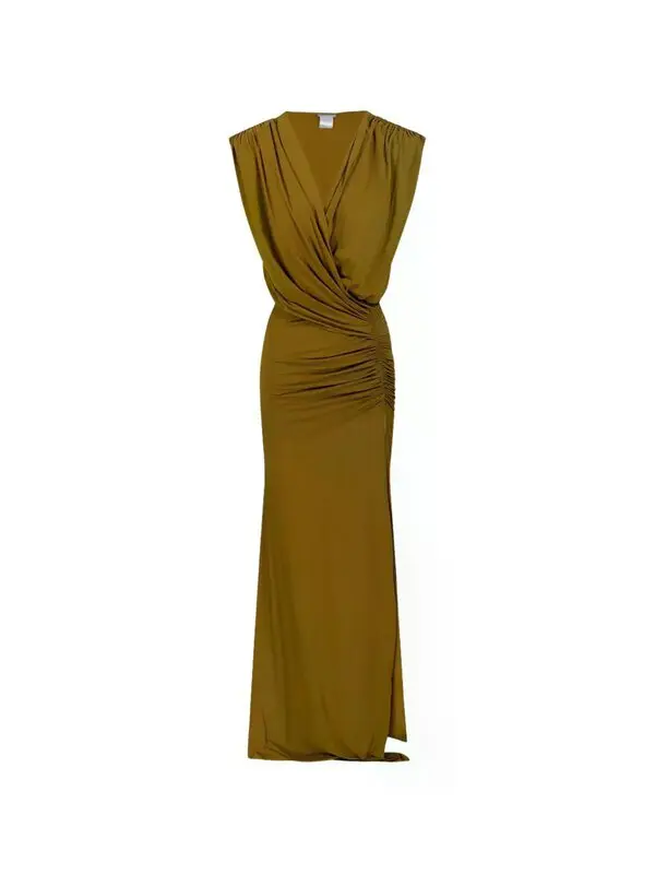 AMAZUIN Meghan Draped Maxi Dress