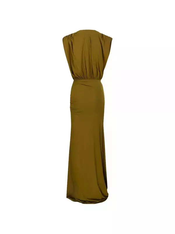 AMAZUIN Meghan Draped Maxi Dress