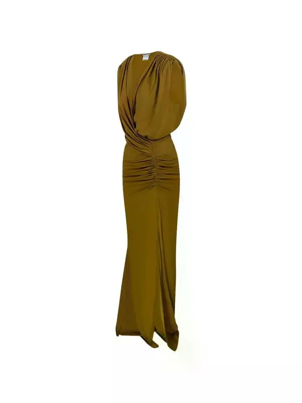 AMAZUIN Meghan Draped Maxi Dress