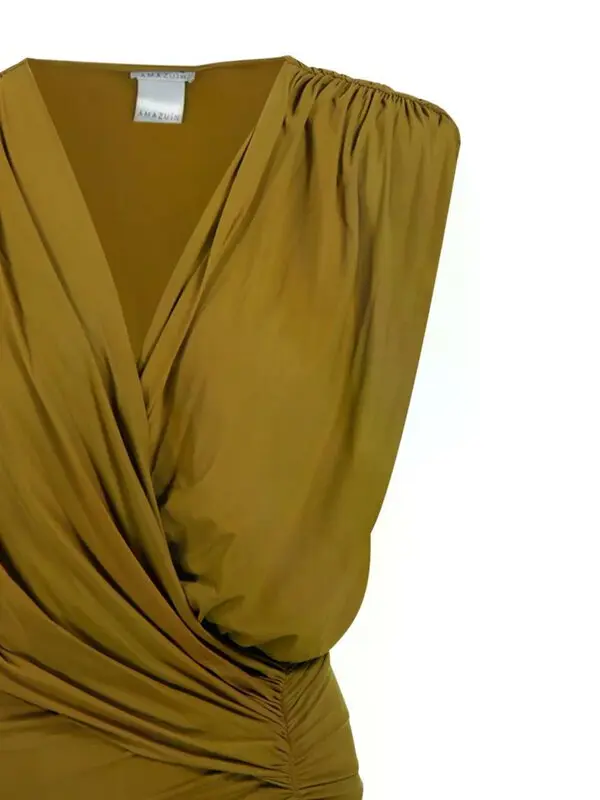 AMAZUIN Meghan Draped Maxi Dress
