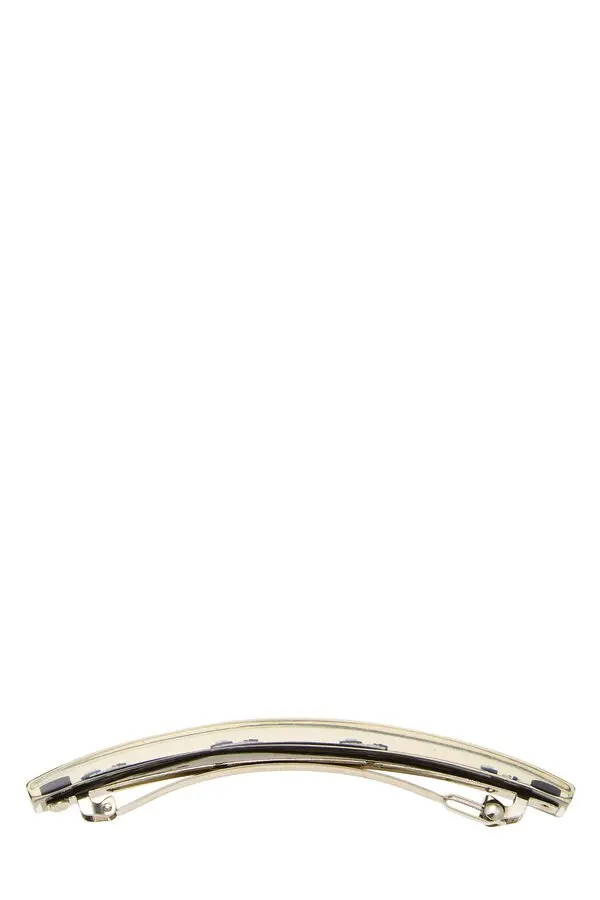 Chanel Acrylic 'cc' Barrette