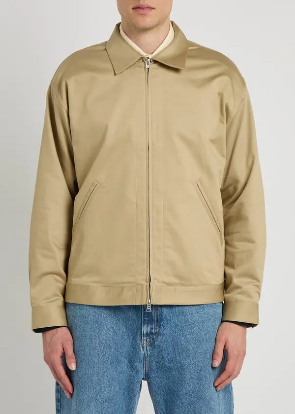 Nn07 Petrus Stretch-cotton Jacket