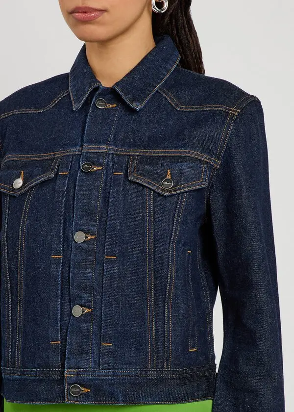 Khaite Augustine Denim Jacket - Indigo
