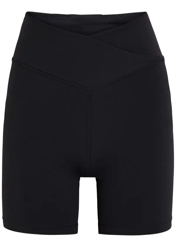 TALA Day Flex Stretch-jersey Shorts - Black