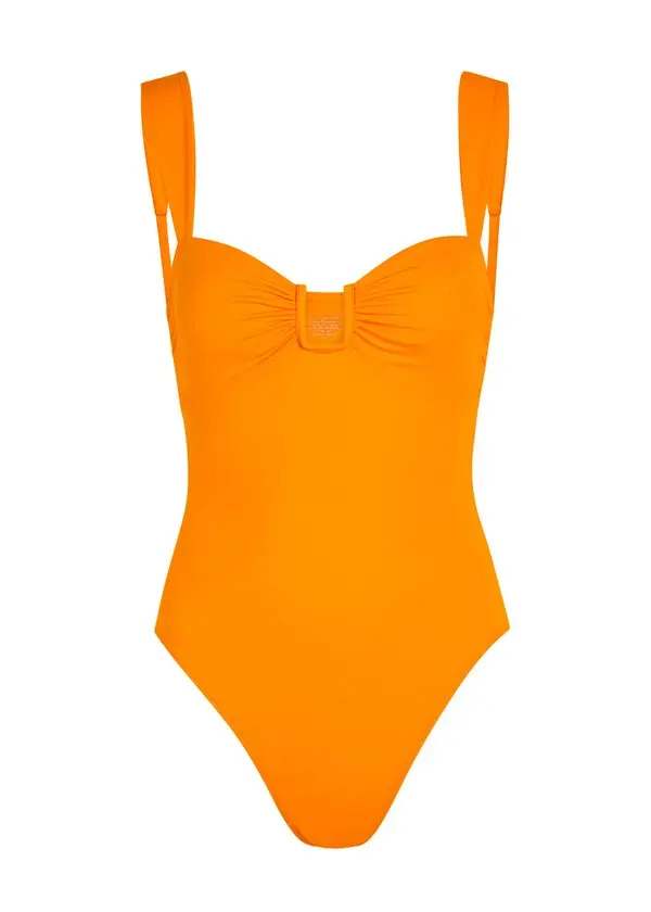 AWAY THAT DAY Cannes One-piece Swimsuit - Orange