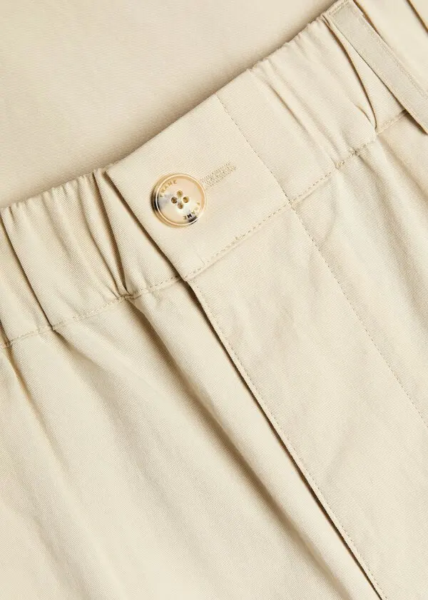 FRAME Straight-leg Cotton Trousers