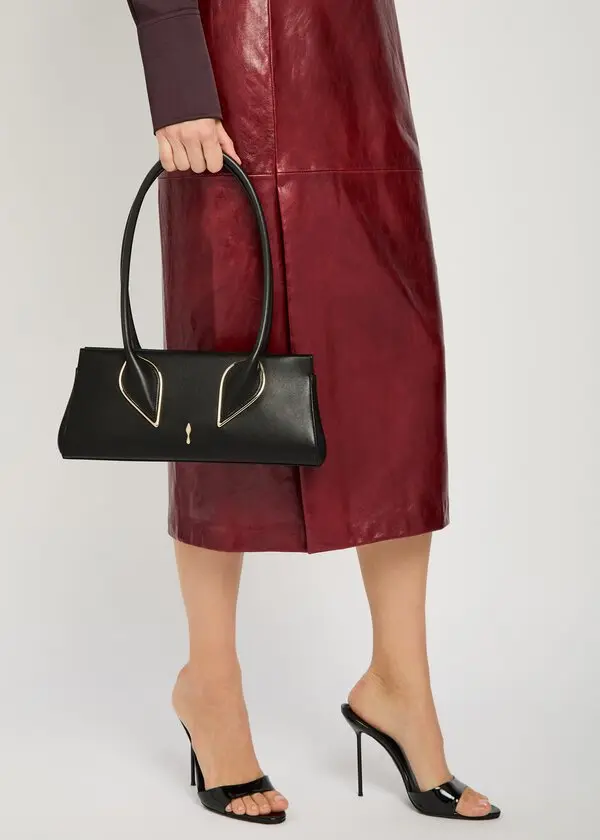 CHRISTIAN LOUBOUTIN Venus Leather Shoulder Bag