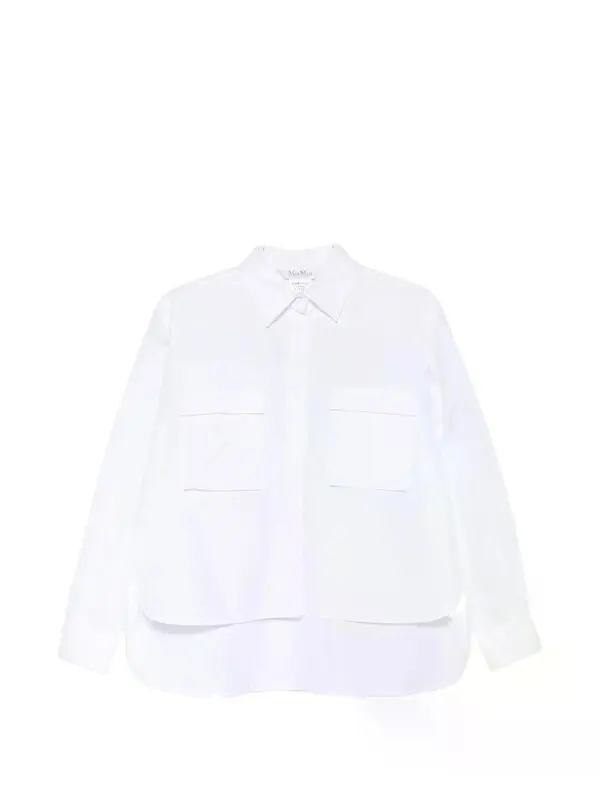 Max Mara Pocket Layered Shirt - White