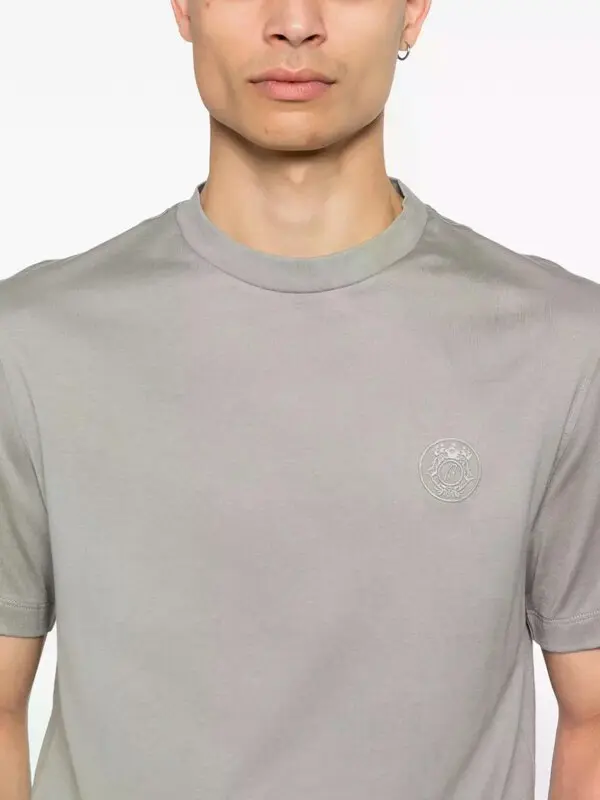 Brioni Embroidered Round-neck T-shirt