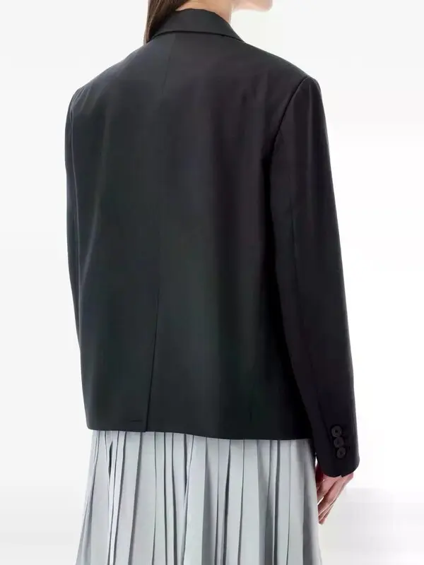 LOW CLASSIC Notched-lapel Button-fastening Blazer