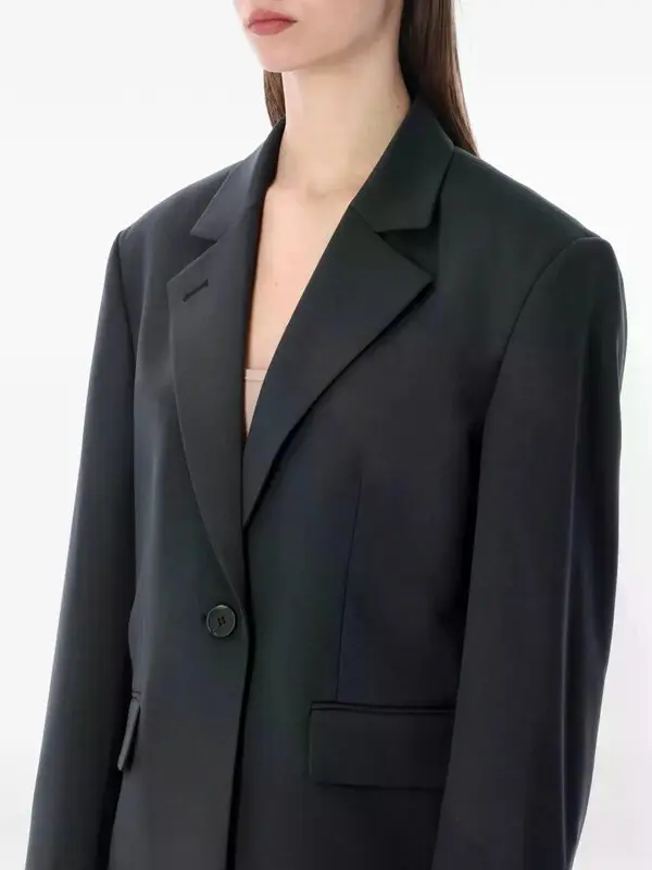 LOW CLASSIC Notched-lapel Button-fastening Blazer