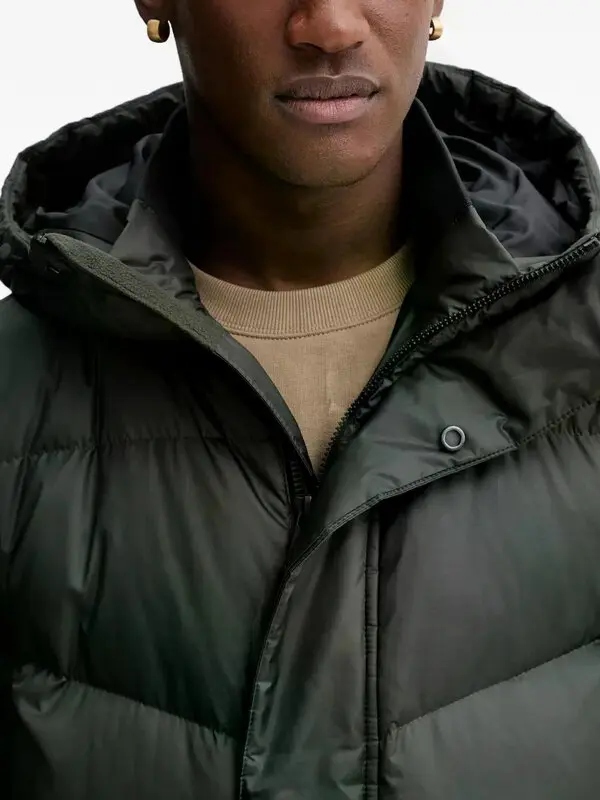 Marc O'polo Hooded Puffer Coat - Green