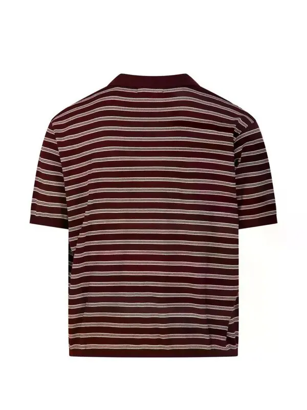 COOR Striped-pattern Polo Shirt