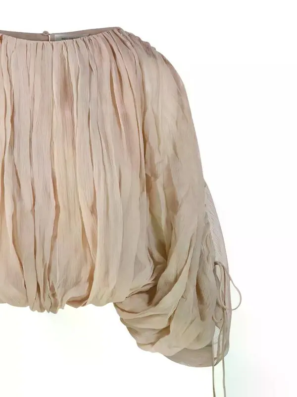 INTO THE EAST Draped Blouse