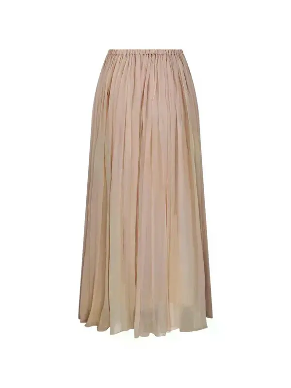 INTO THE EAST Pleated Maxi Skirt
