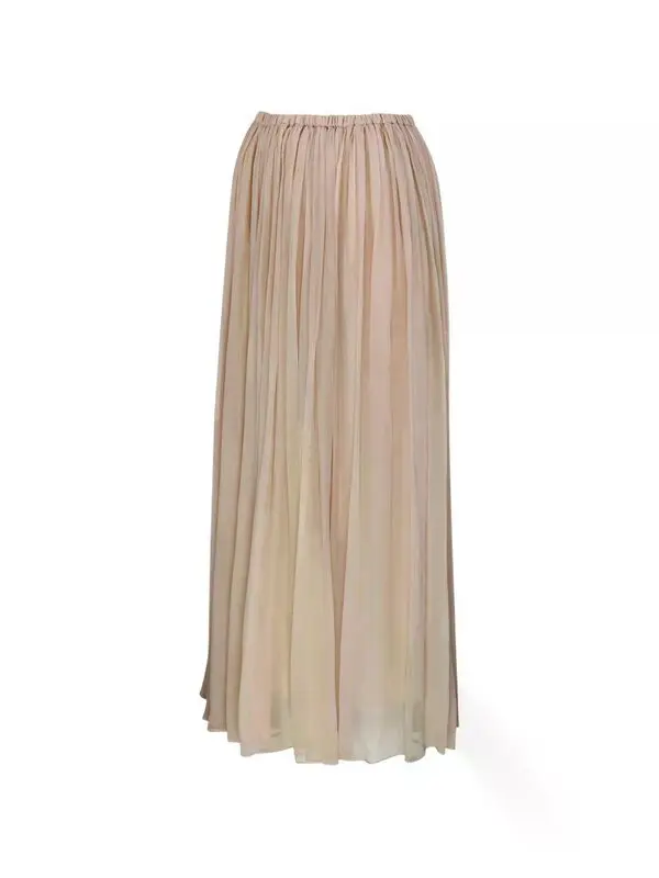 INTO THE EAST Pleated Maxi Skirt