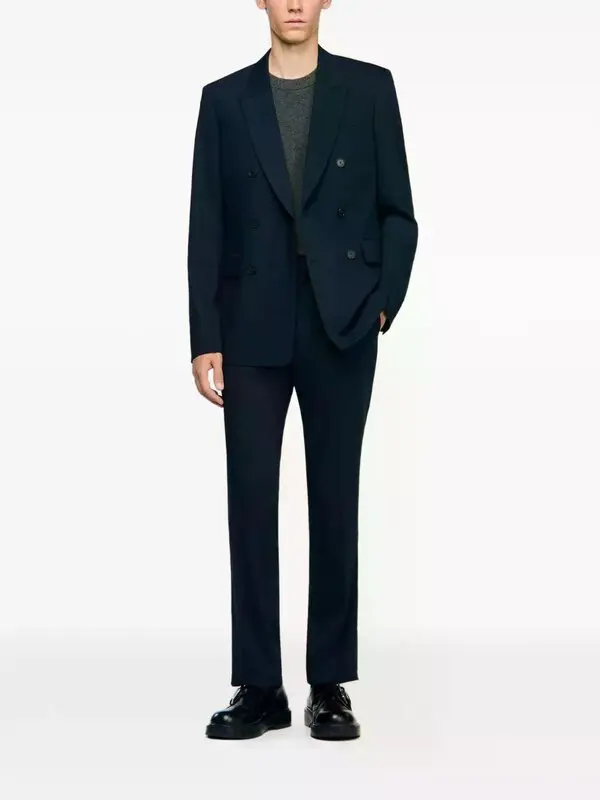 Sandro Double-breasted Suit Jacket