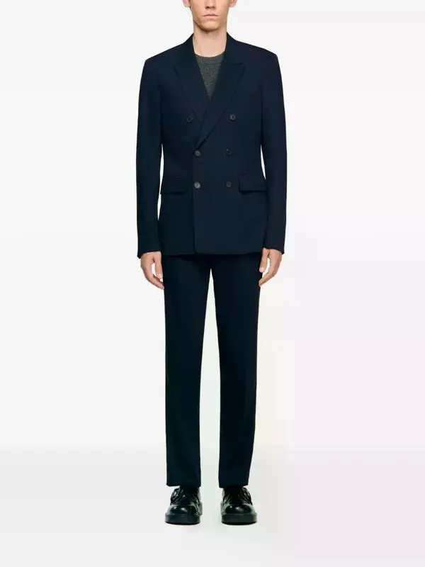 Sandro Double-breasted Suit Jacket