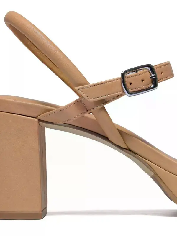 Bernardo Canto Leather Sandals - Neutrals