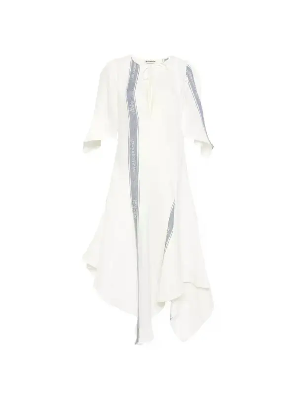 JW Anderson Asymmetric-hem Dress - White