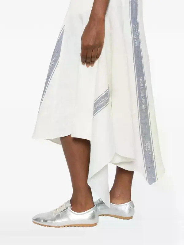 JW Anderson Asymmetric-hem Dress - White