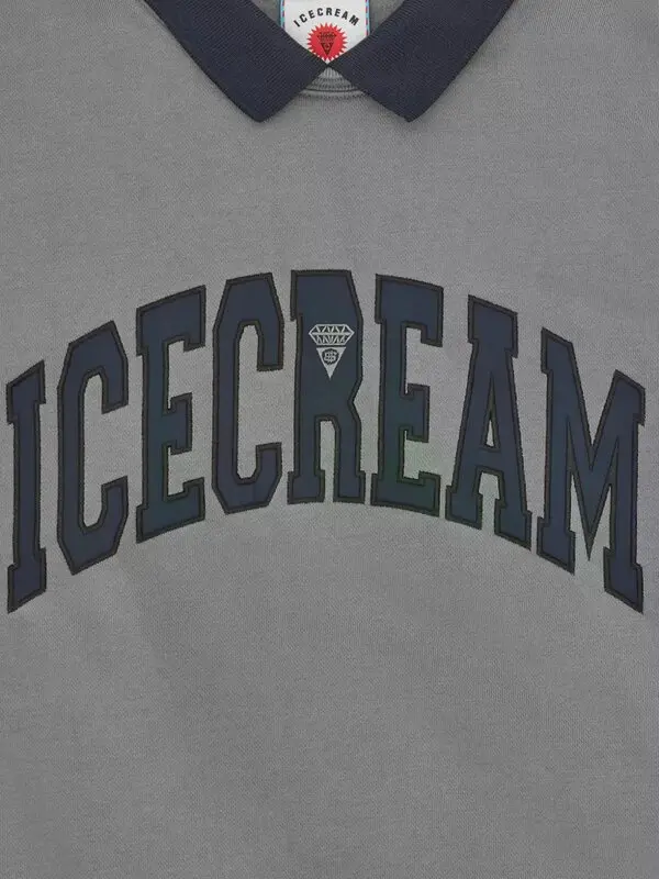 ICECREAM Colourblock Polo Sweatshirt
