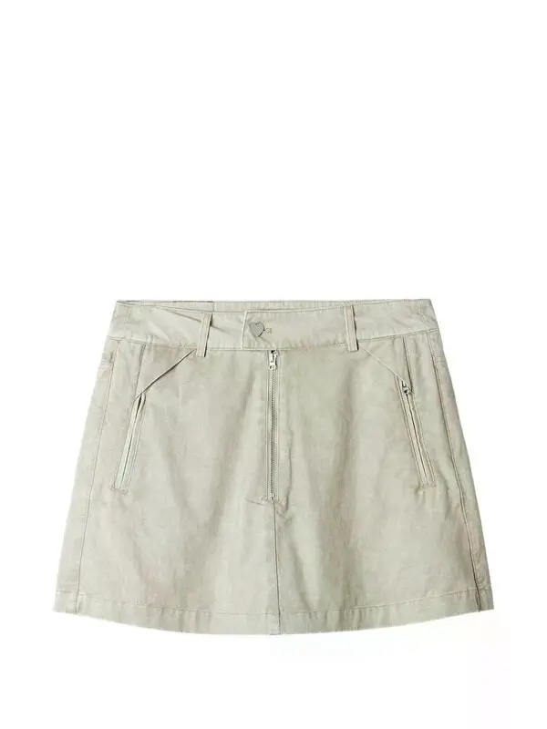 Izzue Logo-patch Shorts - Neutrals