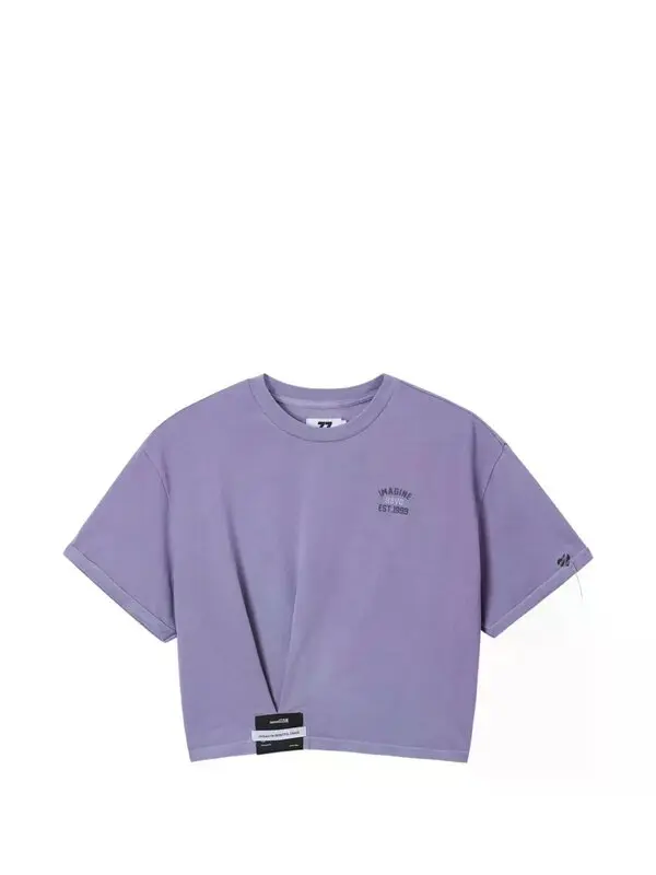 Izzue Logo-patch T-shirt - Purple