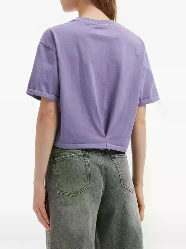 Izzue Logo-patch T-shirt - Purple