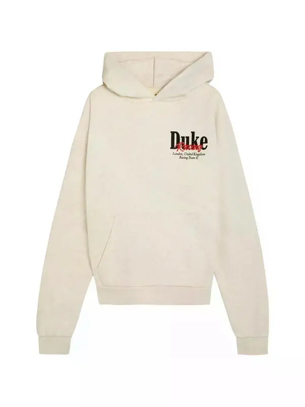 DUKE + DEXTER Hoodie With Pouch Pocket - Neutrals