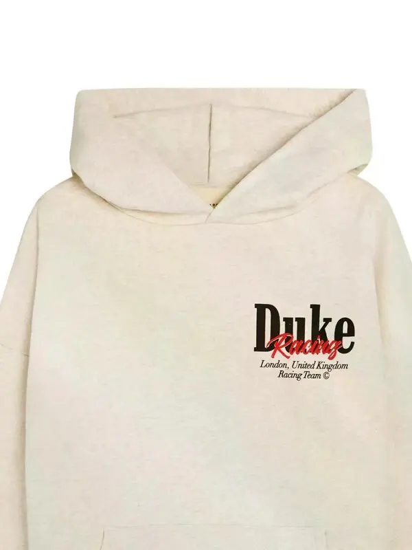 DUKE + DEXTER Hoodie With Pouch Pocket - Neutrals