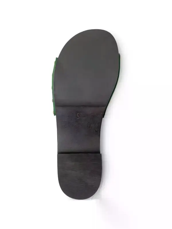 Bernardo Blyde Studded Sandals - Green