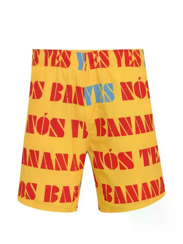 AMIR SLAMA Printed Bermuda Shorts