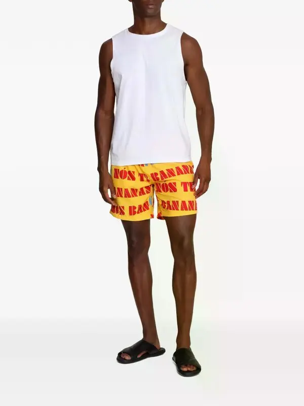 AMIR SLAMA Printed Bermuda Shorts